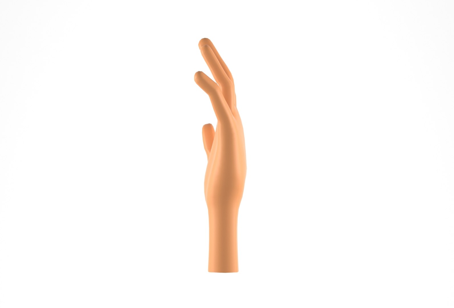 Man hand cartoon 3D - TurboSquid 1335170
