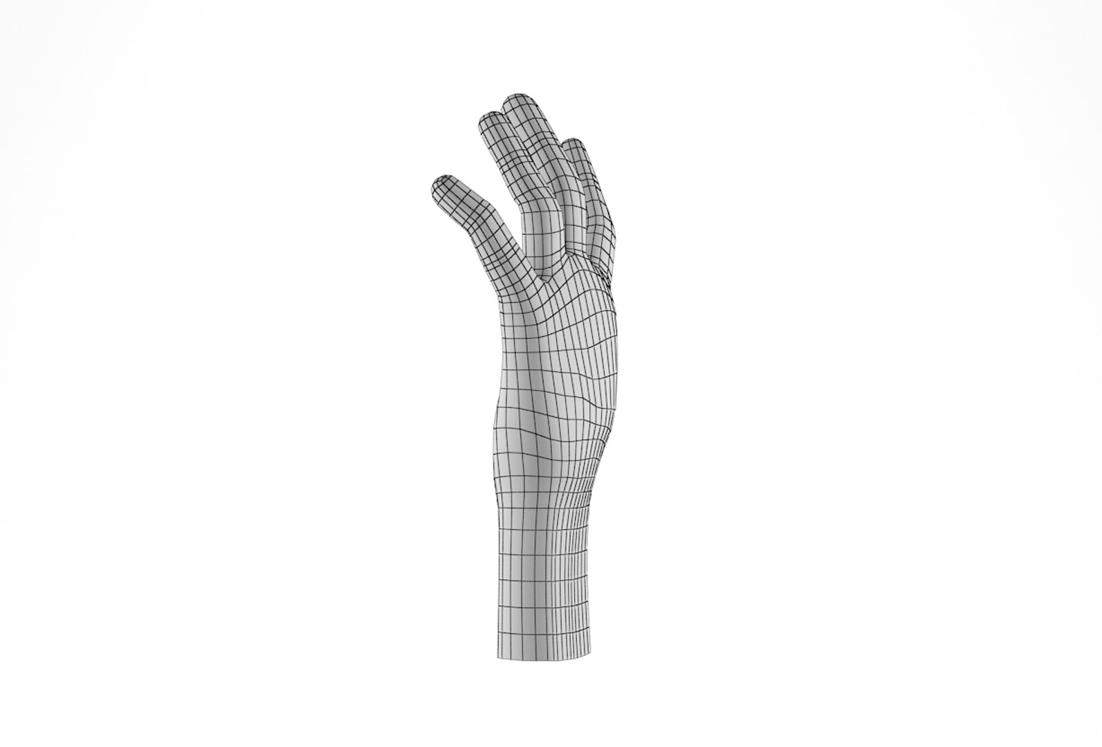 Man hand cartoon 3D - TurboSquid 1335170