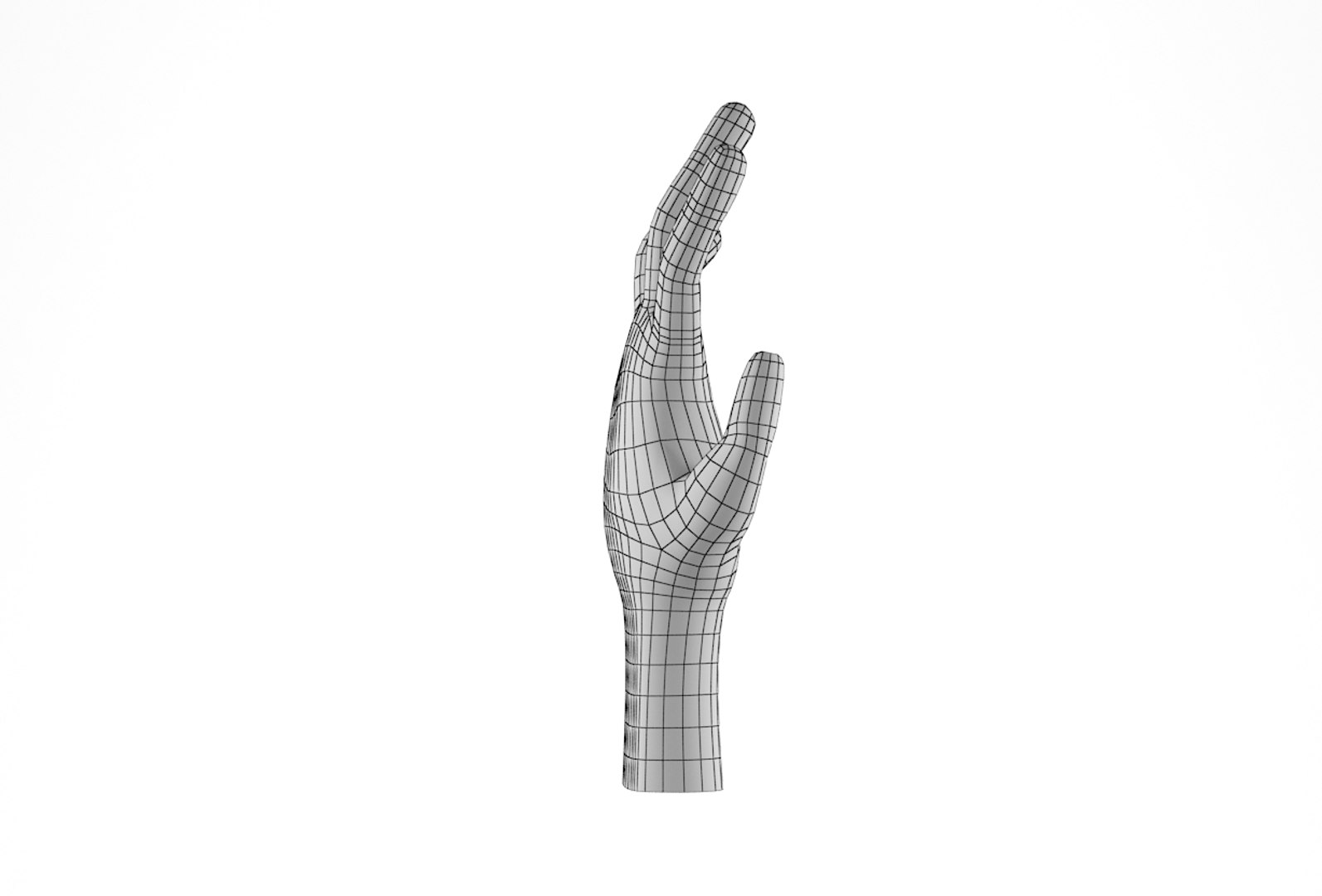 Man hand cartoon 3D - TurboSquid 1335170