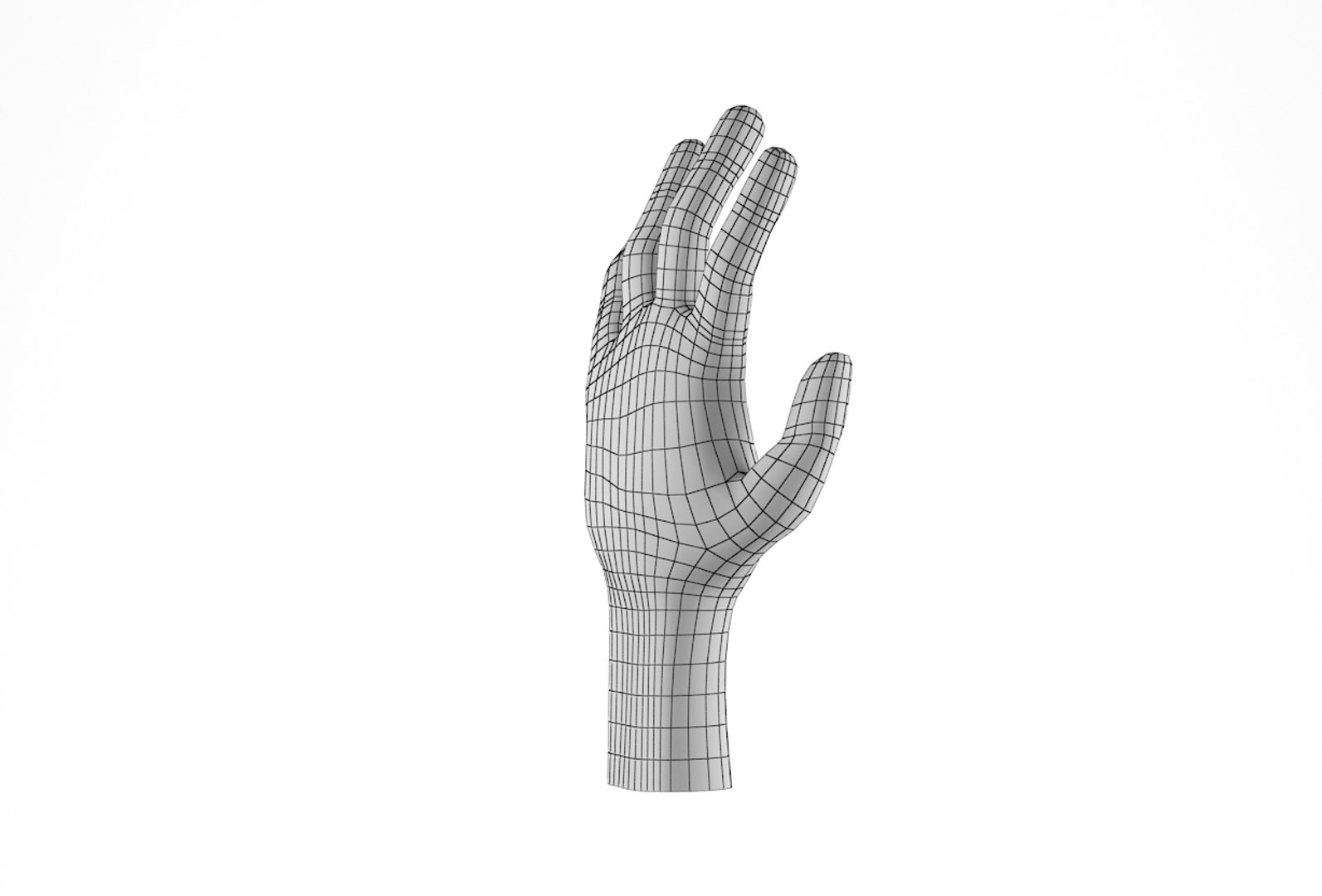 Man hand cartoon 3D - TurboSquid 1335170