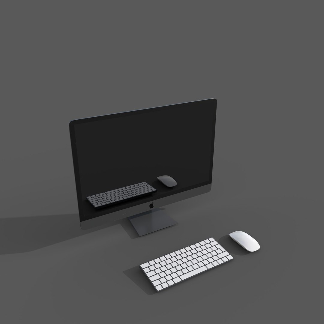 Free 3D Apple IMAC - TurboSquid 2079055