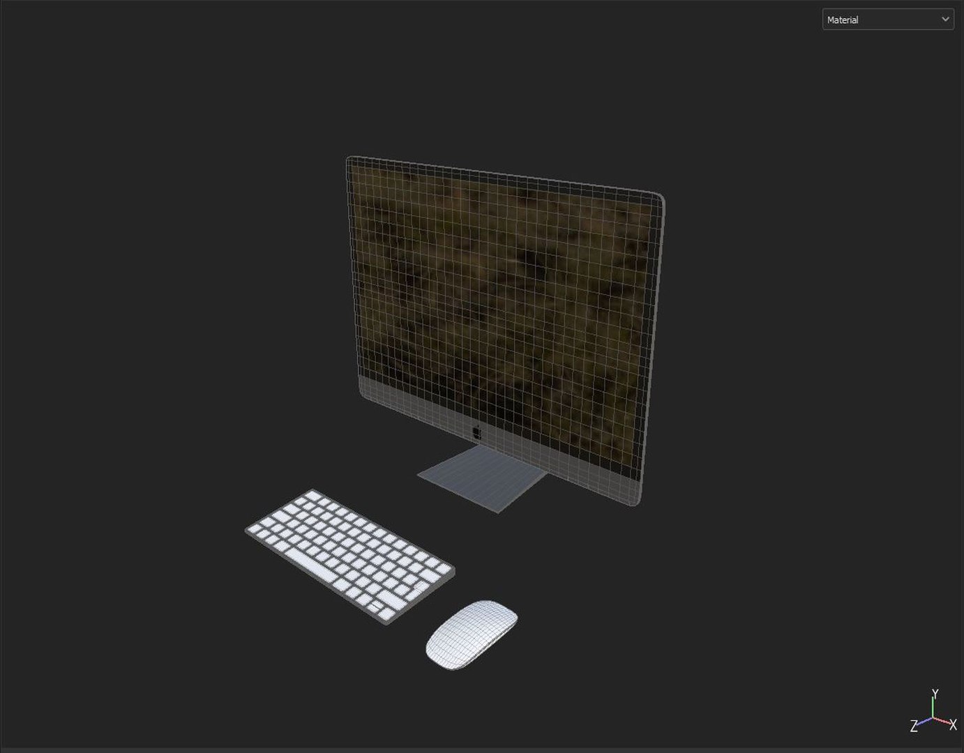 Free 3D Apple IMAC - TurboSquid 2079055