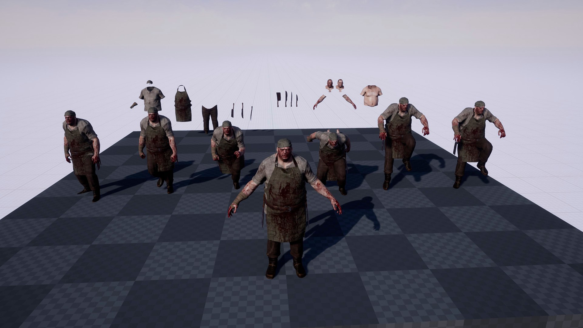 3D Butcher - TurboSquid 1853633