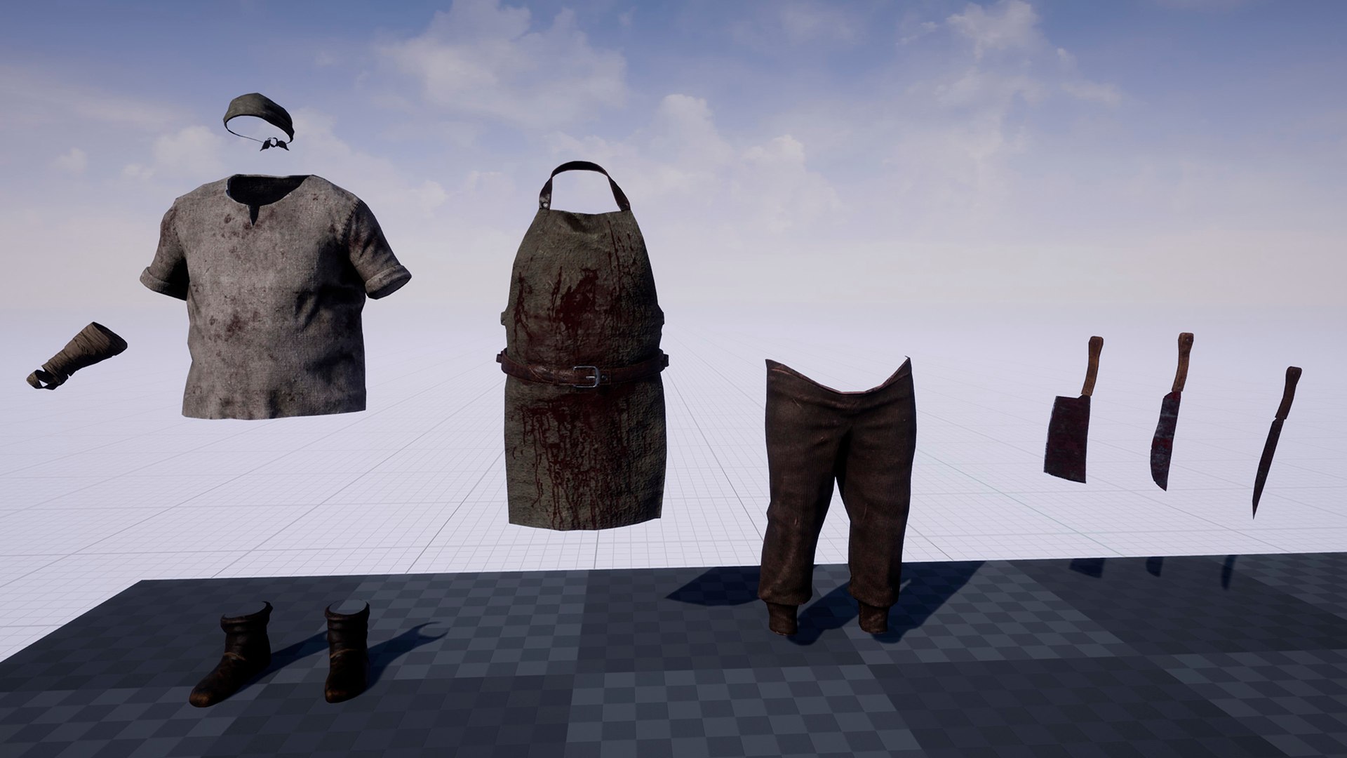 3D Butcher - TurboSquid 1853633