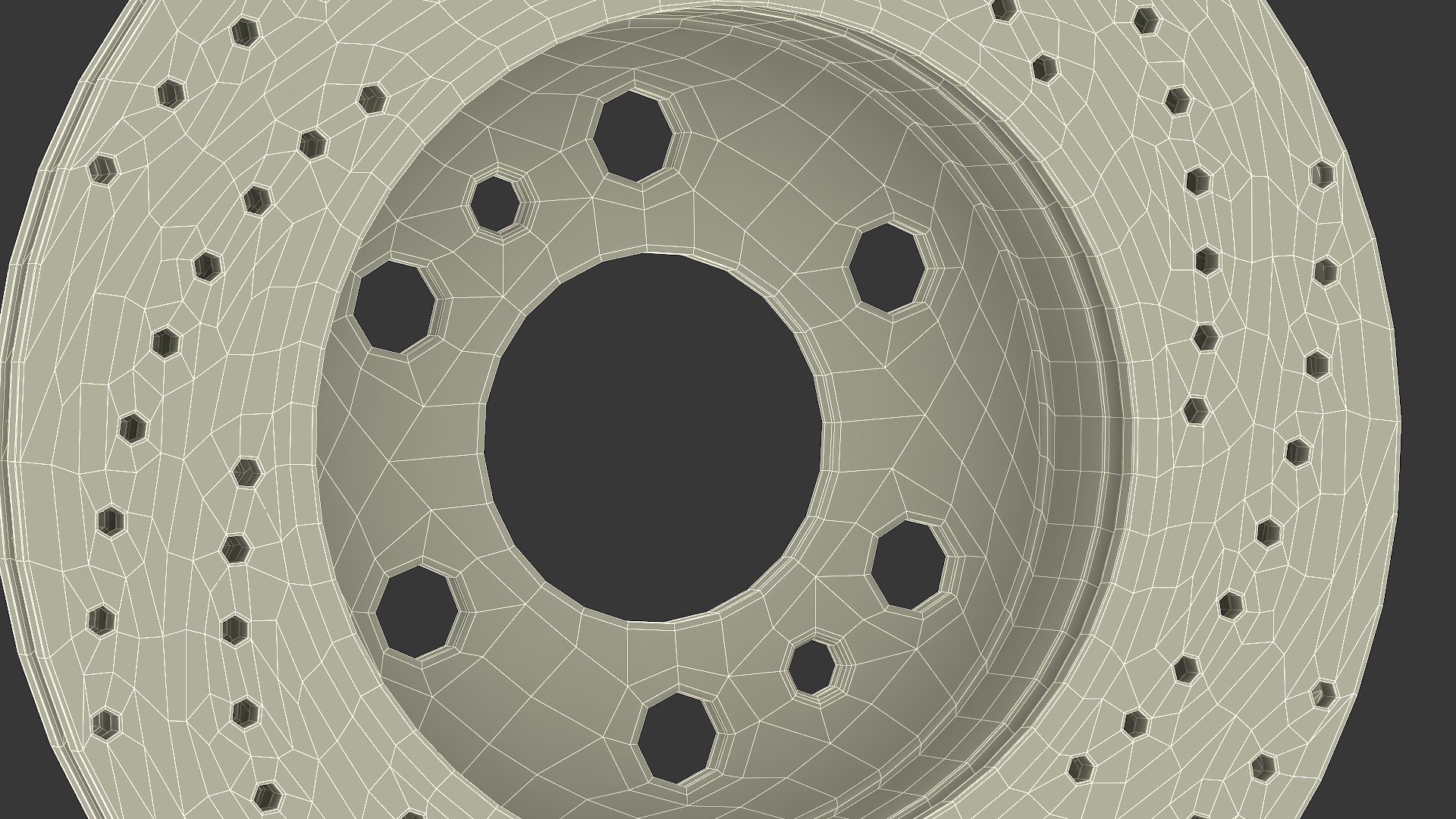 High-Performance Sport Brake Rotor 3D Model - TurboSquid 2390526