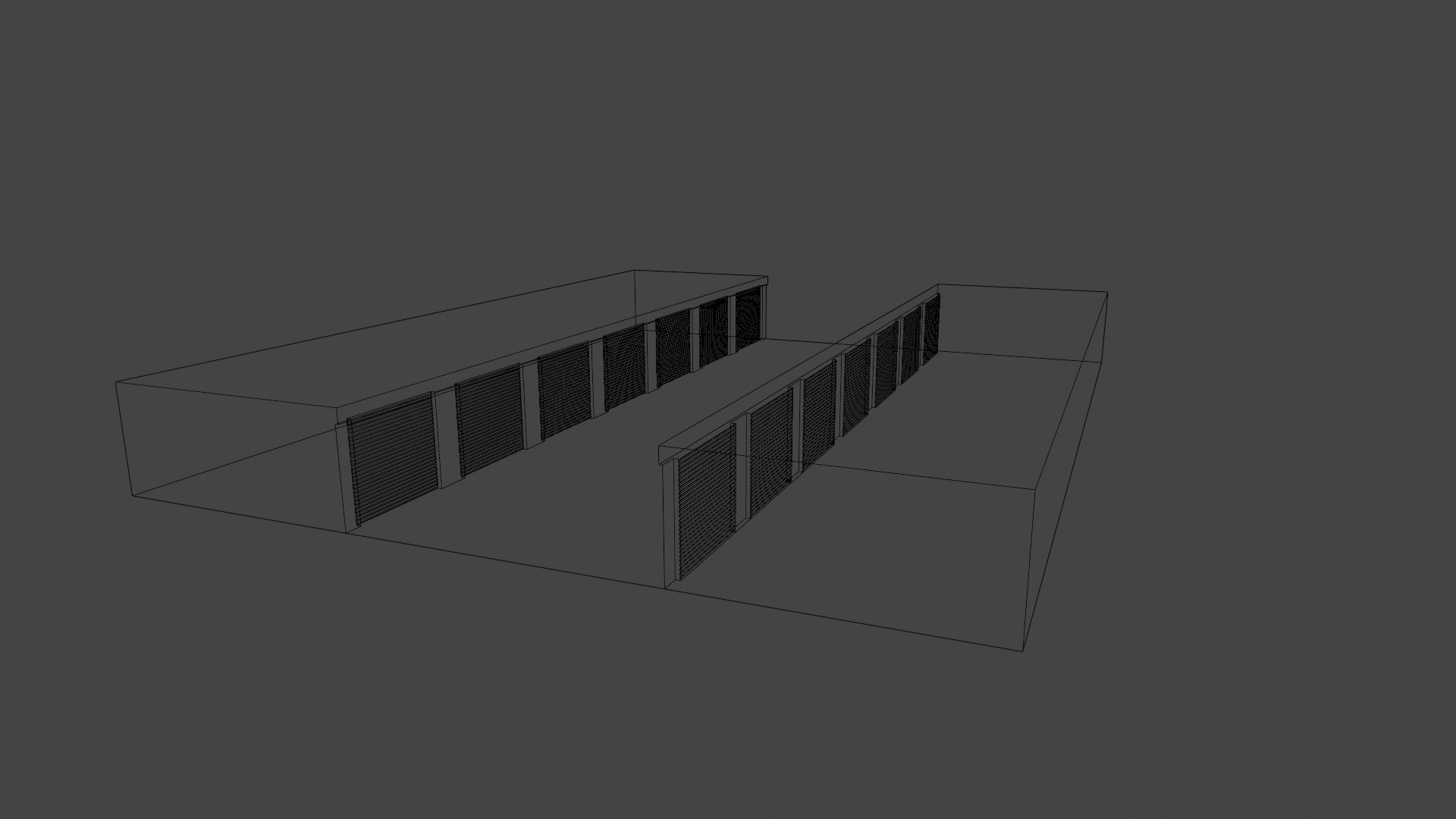3D Model Low Poly Garages - TurboSquid 2261694