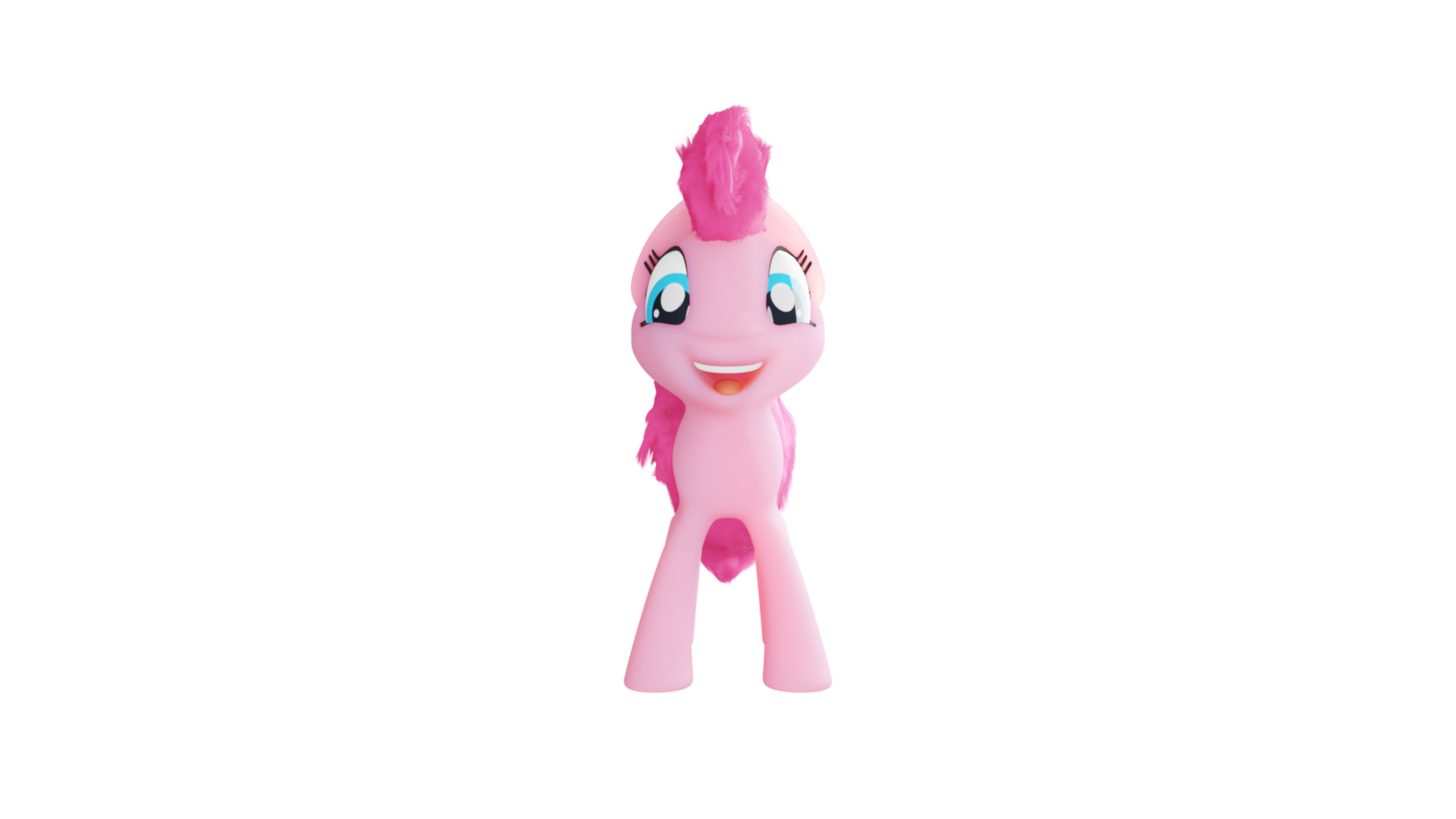 Rigged Pinkie Pie Pony Horse 3D - TurboSquid 1785569