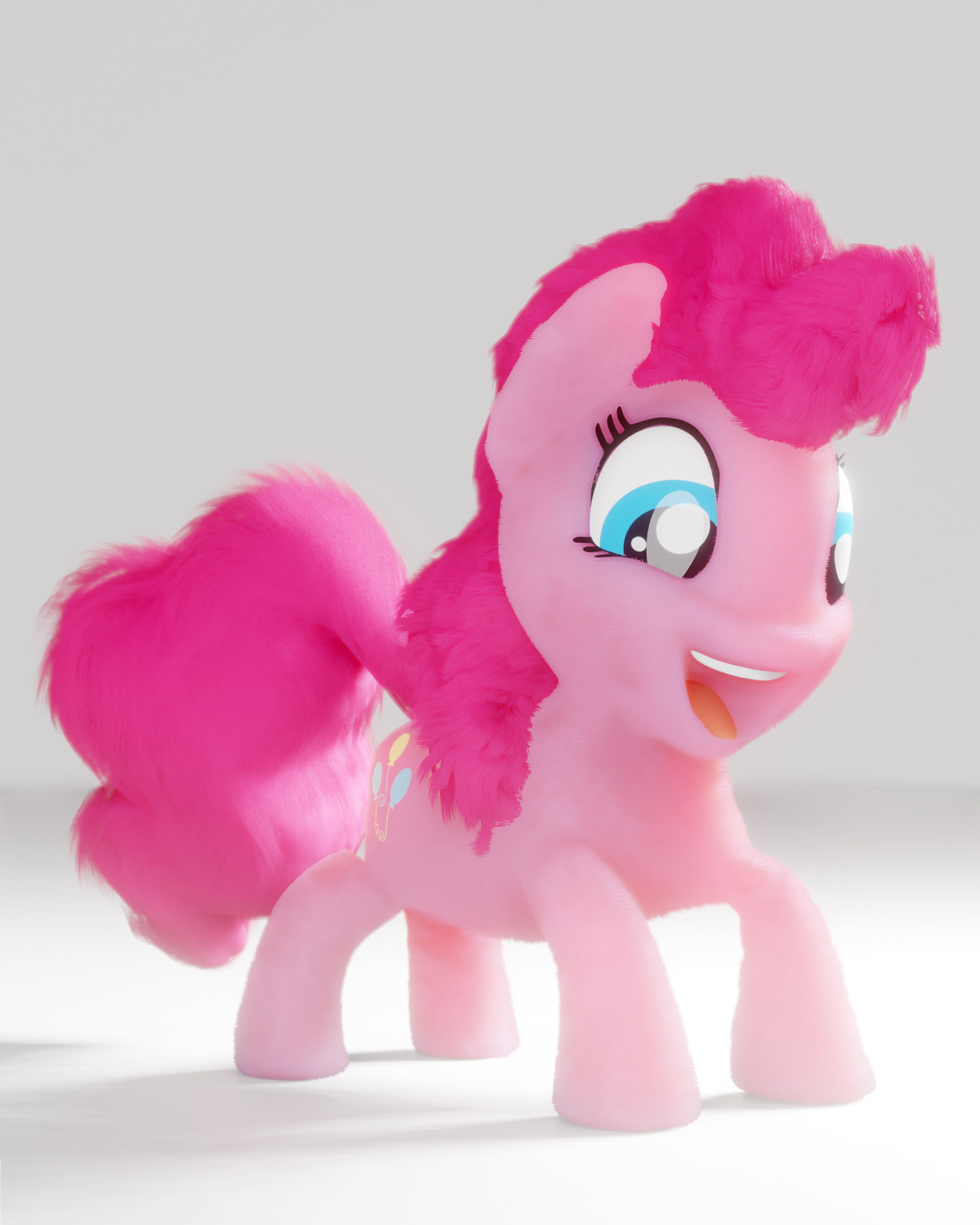 Rigged Pinkie Pie Pony Horse 3D - TurboSquid 1785569
