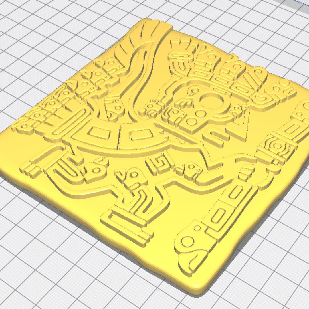 Carved Stone Inca Model - TurboSquid 1554025