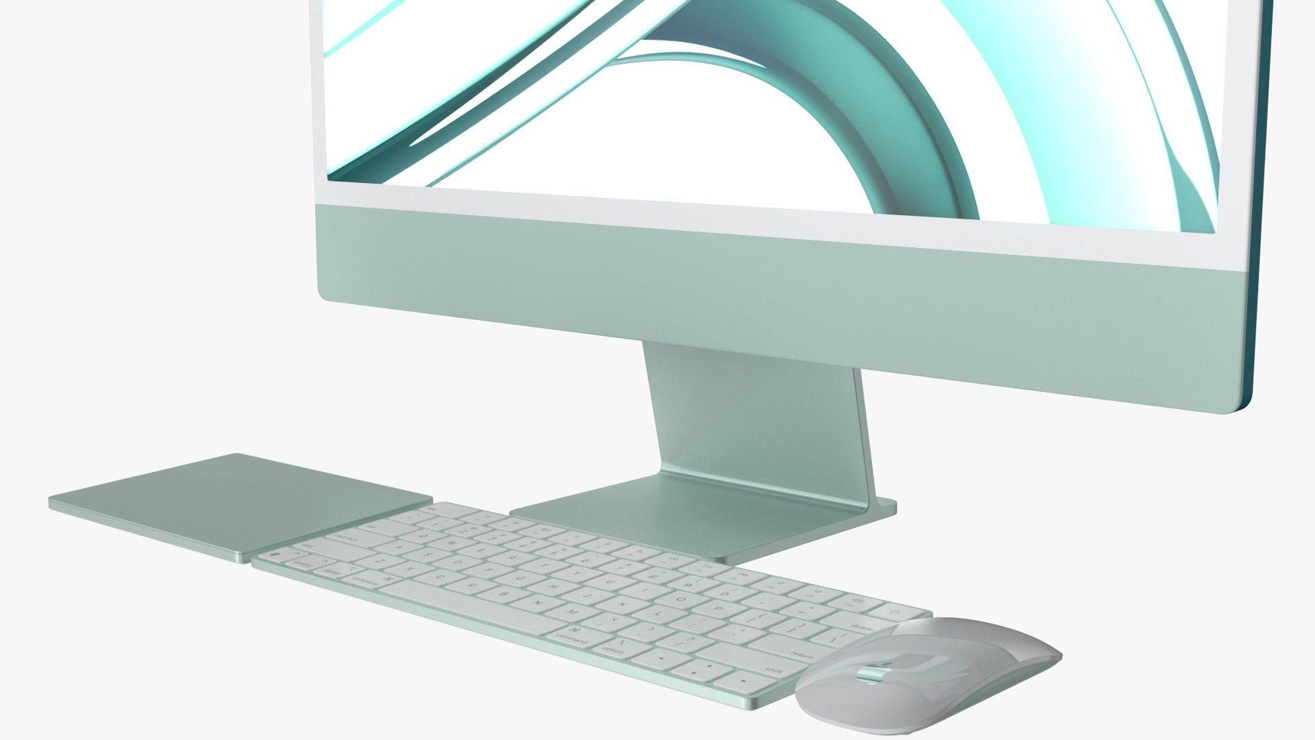 3D Apple IMac 2023 Green Model - TurboSquid 2151964