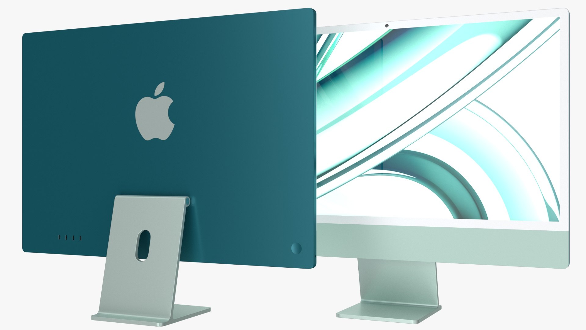 3D Apple IMac 2023 Green Model - TurboSquid 2151964