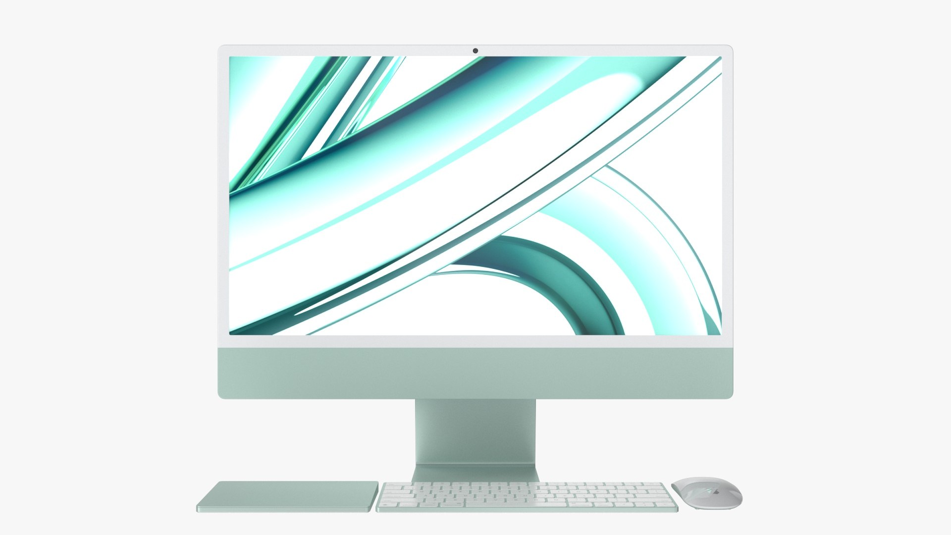 3D Apple iMac 2023 Green model - TurboSquid 2151964