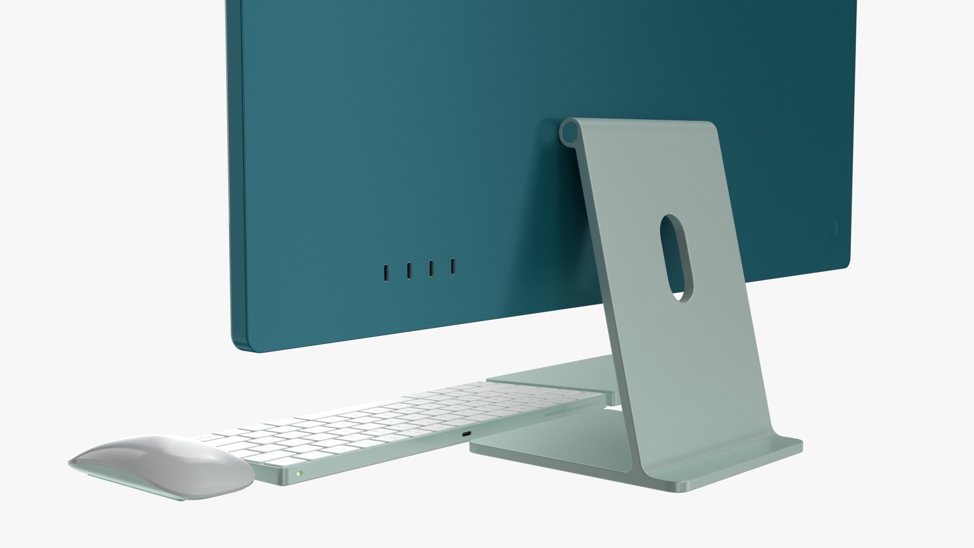 3D Apple IMac 2023 Green Model - TurboSquid 2151964