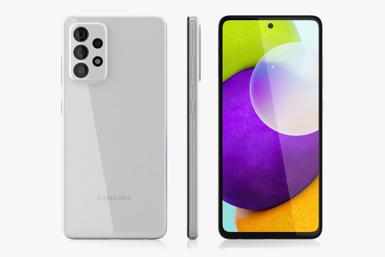 Samsung Galaxy A52 3D Model - TurboSquid 1707979