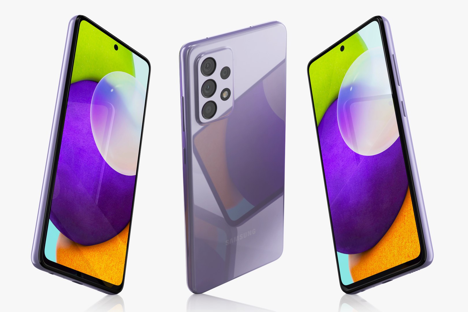Samsung Galaxy A52 3D Model - TurboSquid 1707979