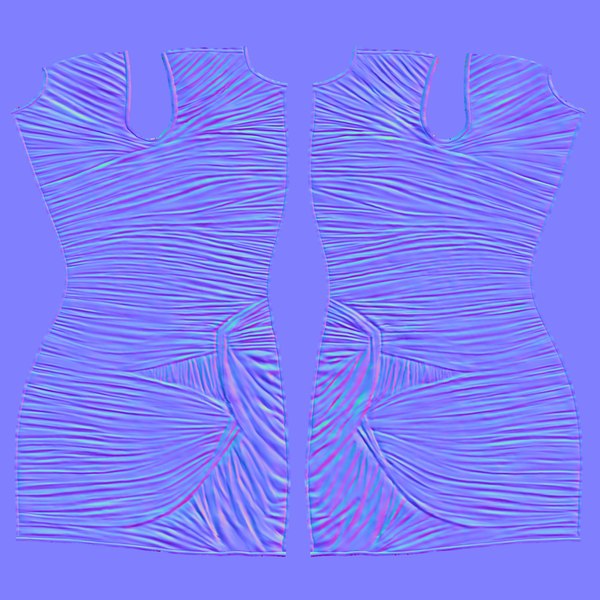 3D Nylon Dress - TurboSquid 1739868