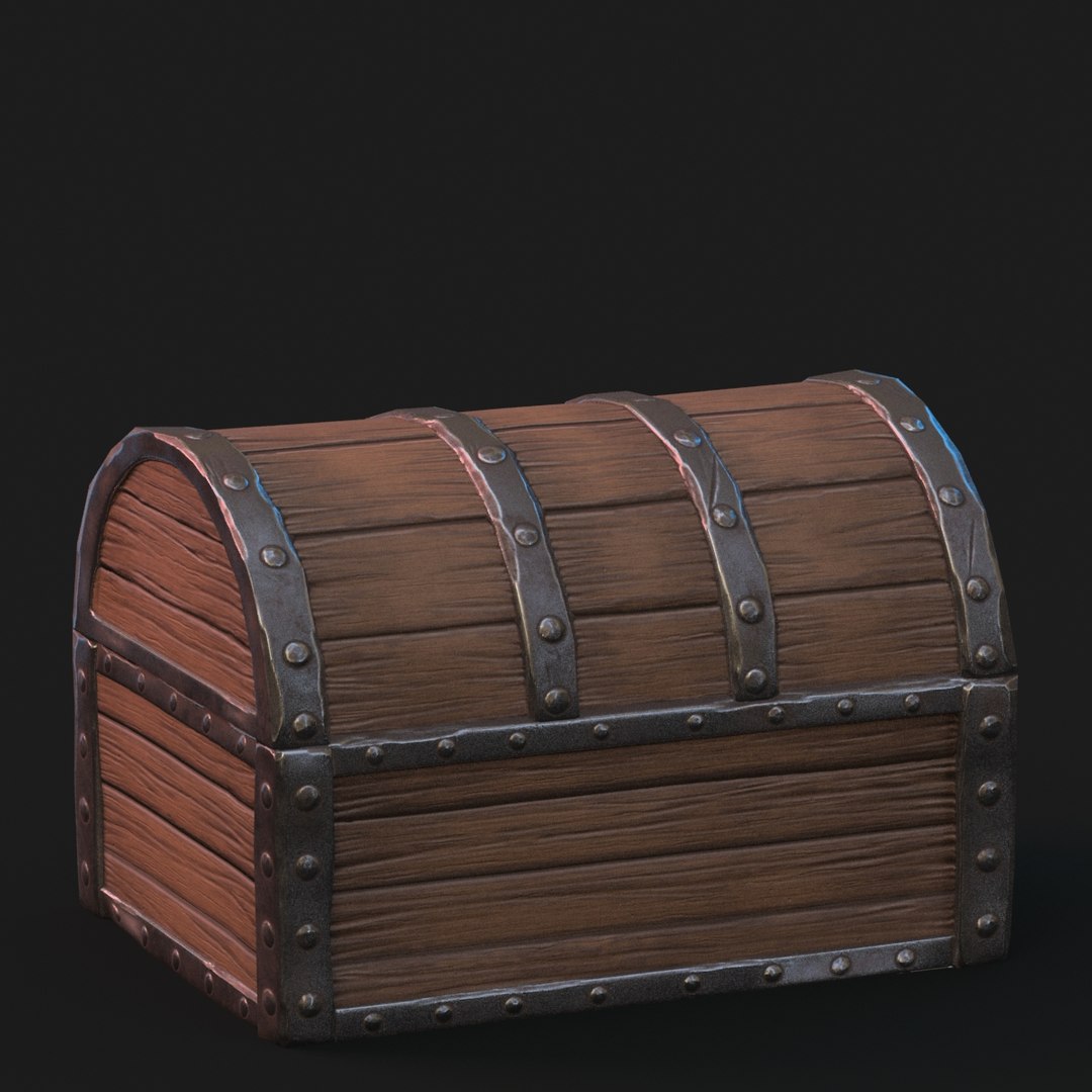 3D Fantasy Chest - TurboSquid 1393411