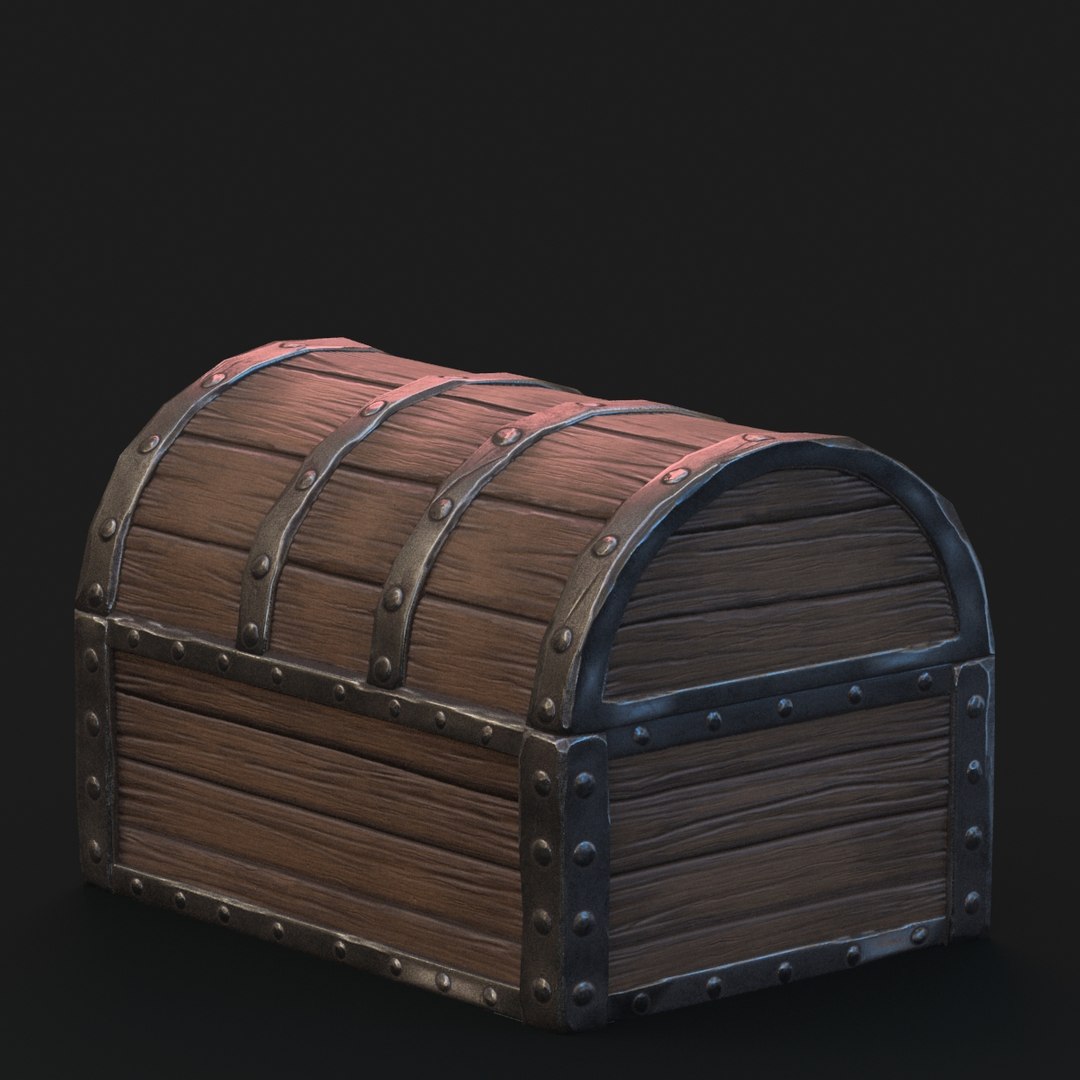 3D Fantasy Chest - TurboSquid 1393411
