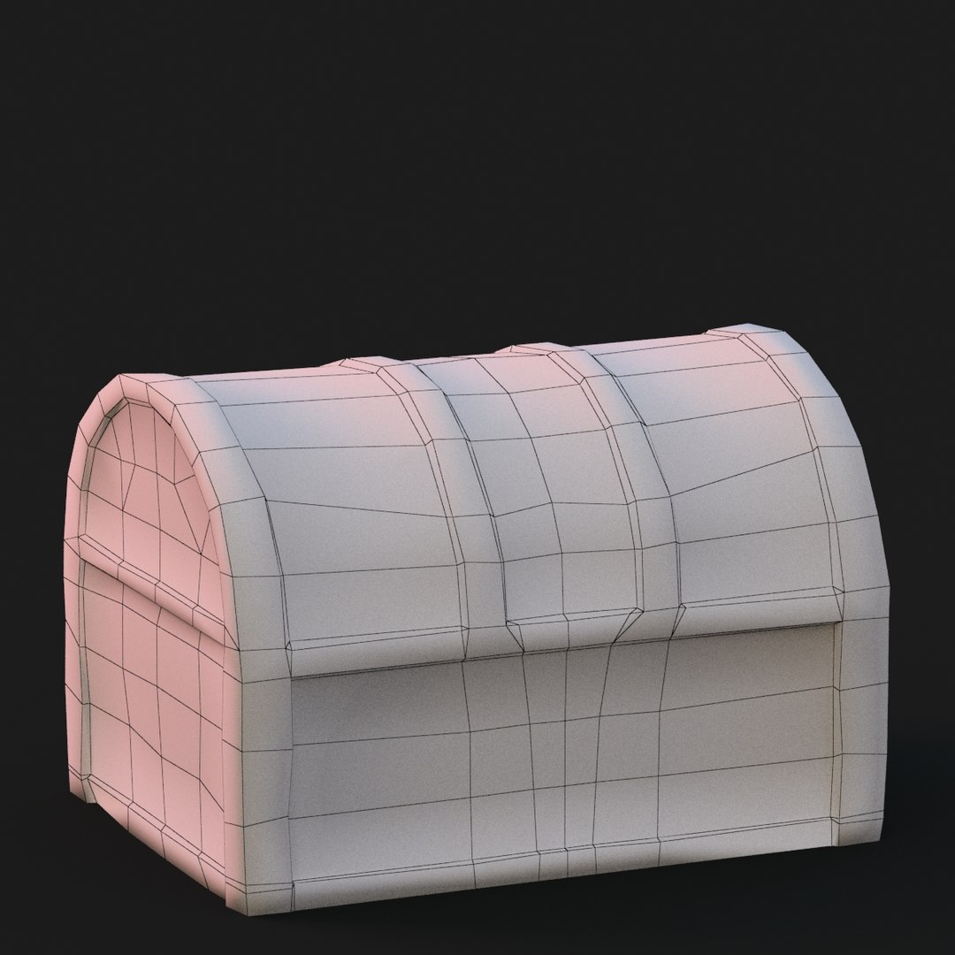3D Fantasy Chest - TurboSquid 1393411