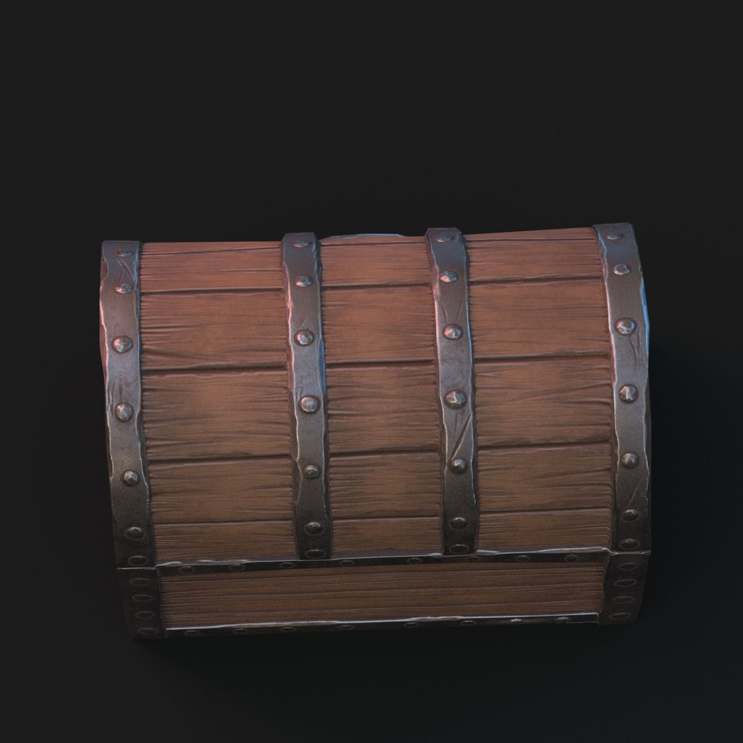 3D Fantasy Chest - TurboSquid 1393411