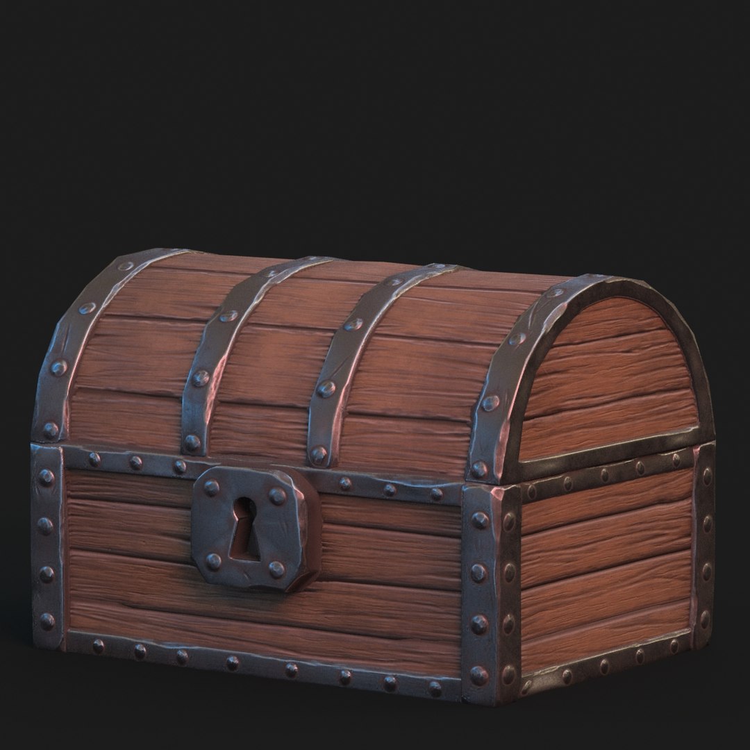 3D Fantasy Chest - TurboSquid 1393411
