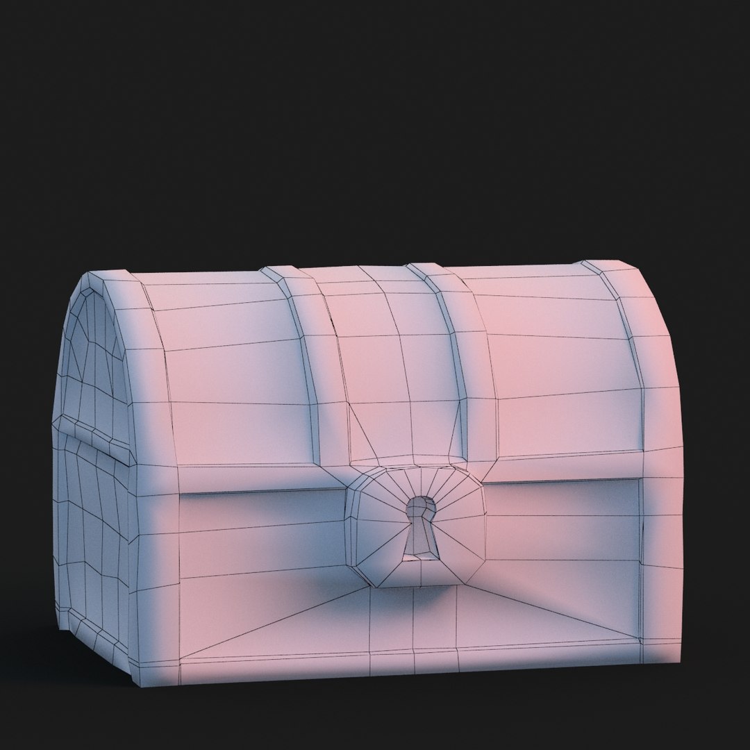 3D Fantasy Chest - TurboSquid 1393411
