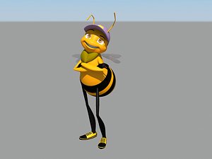 3D Cartoon Bee Models - Browse & Download Formats - TurboSquid