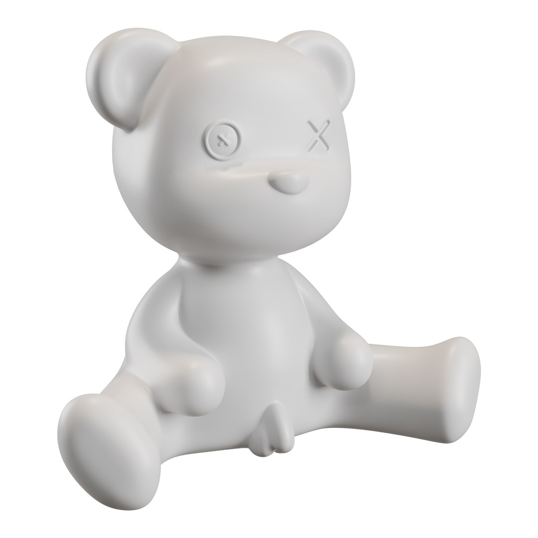3D Teddy Boy Lamp - TurboSquid 2242206