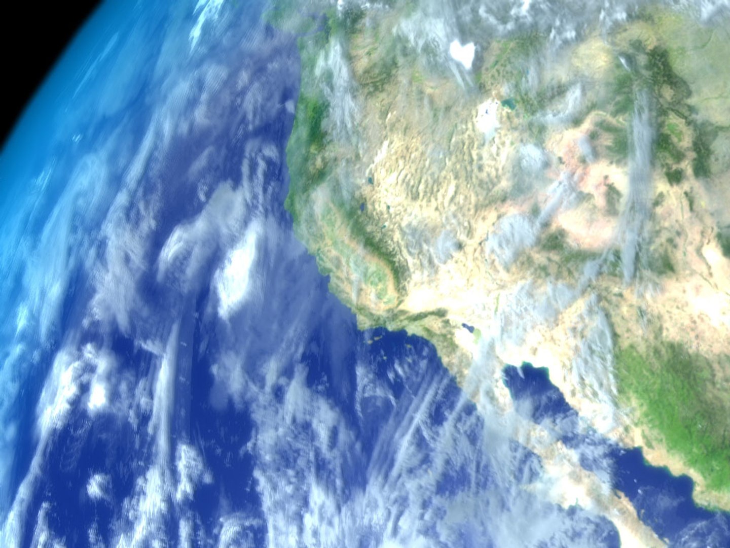 3d earth surface model