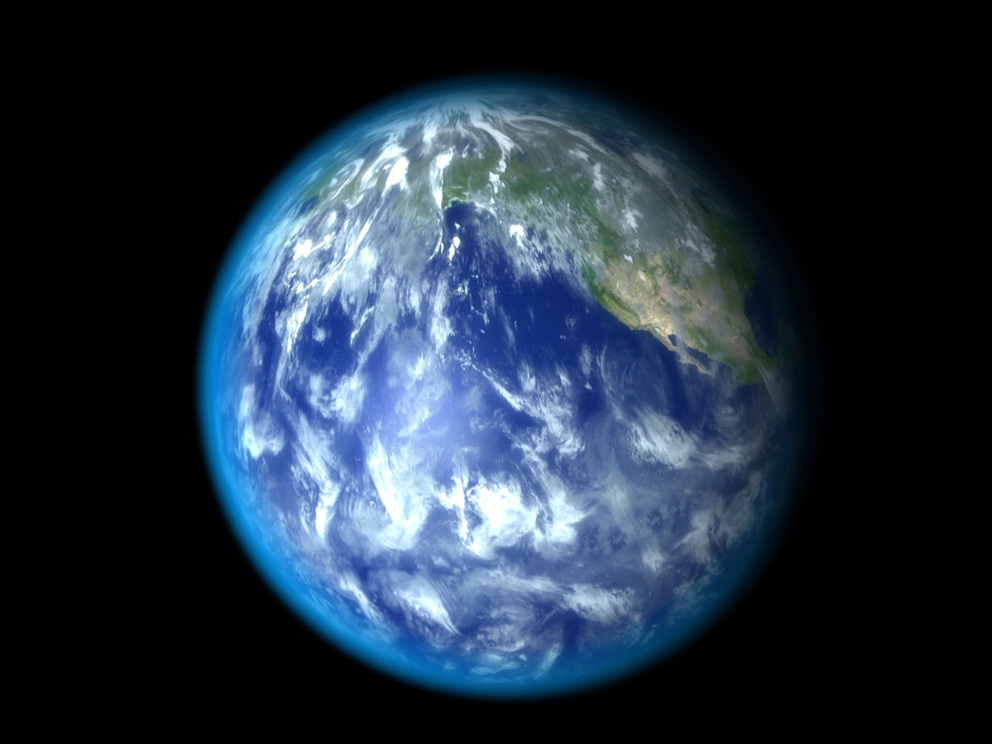 3d earth surface model