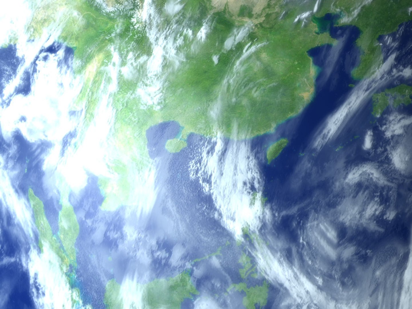 3d earth surface model