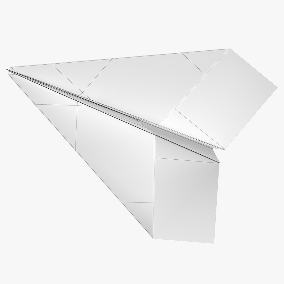 3d Paper Plane Airplane Model