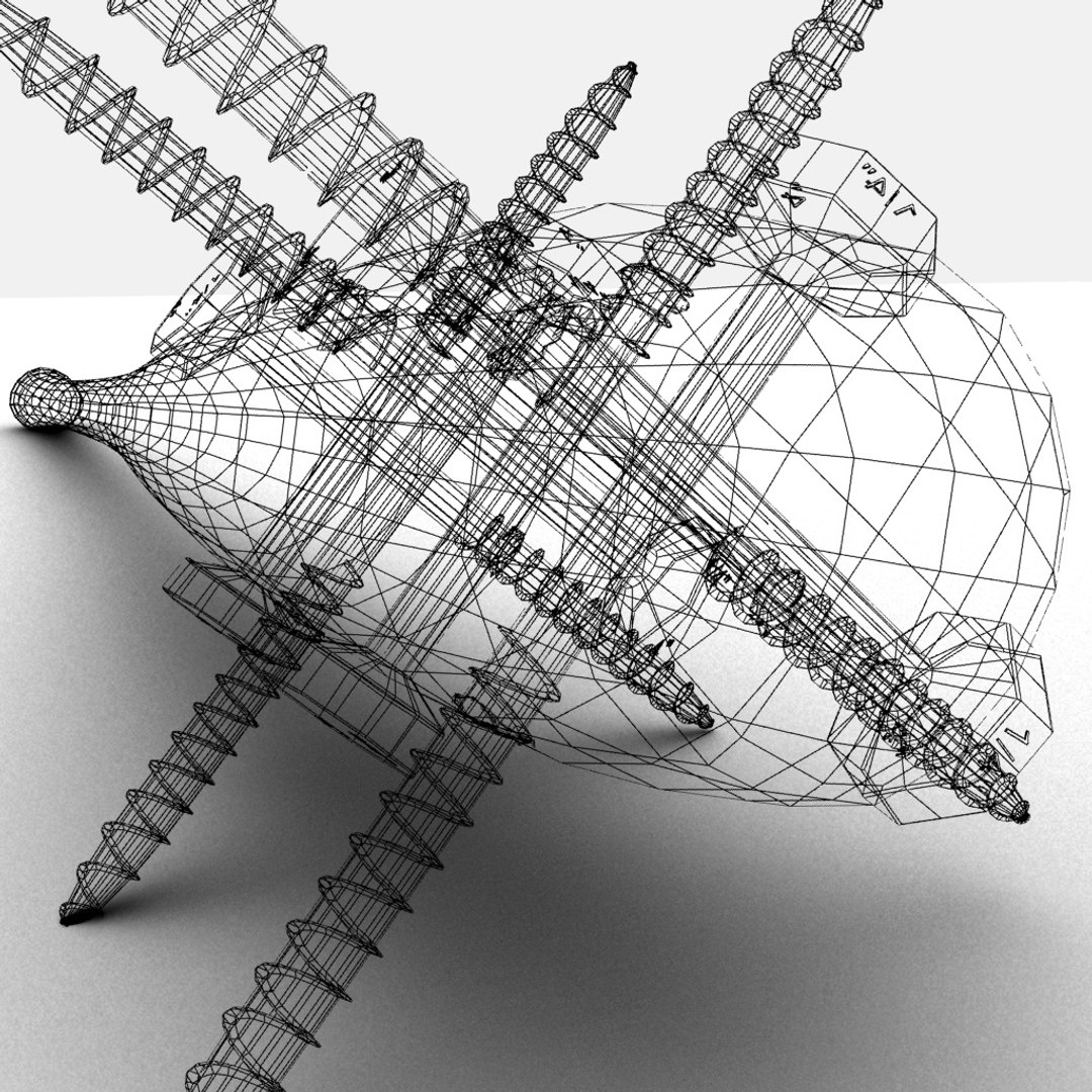 3D Model Baseball Bat Screws - TurboSquid 1381417