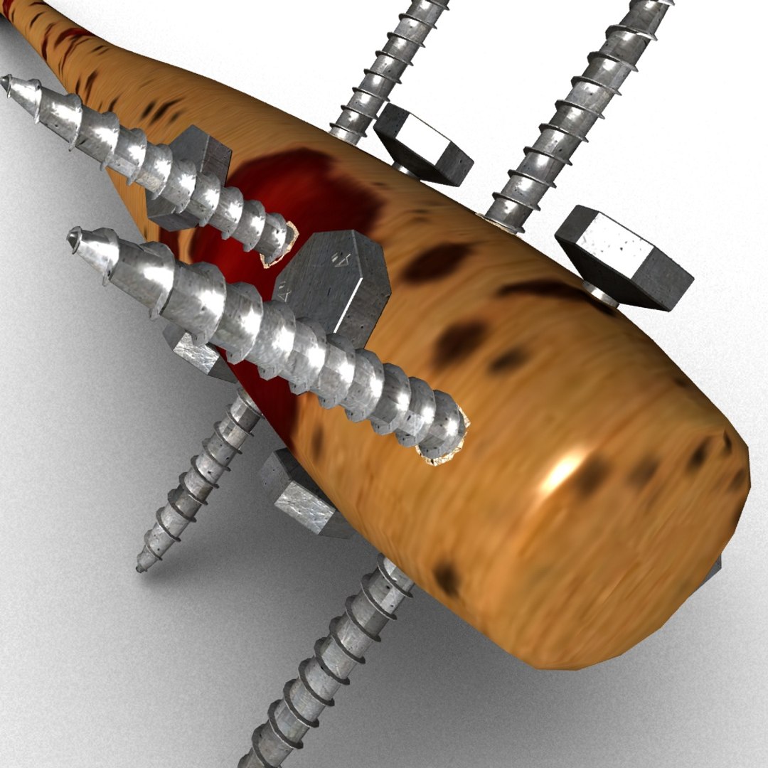 3D Model Baseball Bat Screws - TurboSquid 1381417