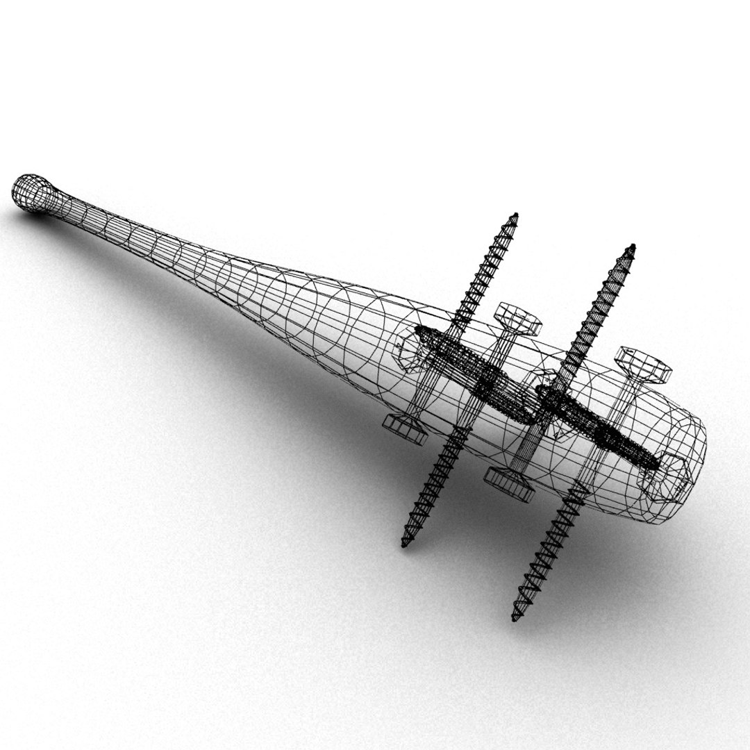 3D Model Baseball Bat Screws - TurboSquid 1381417