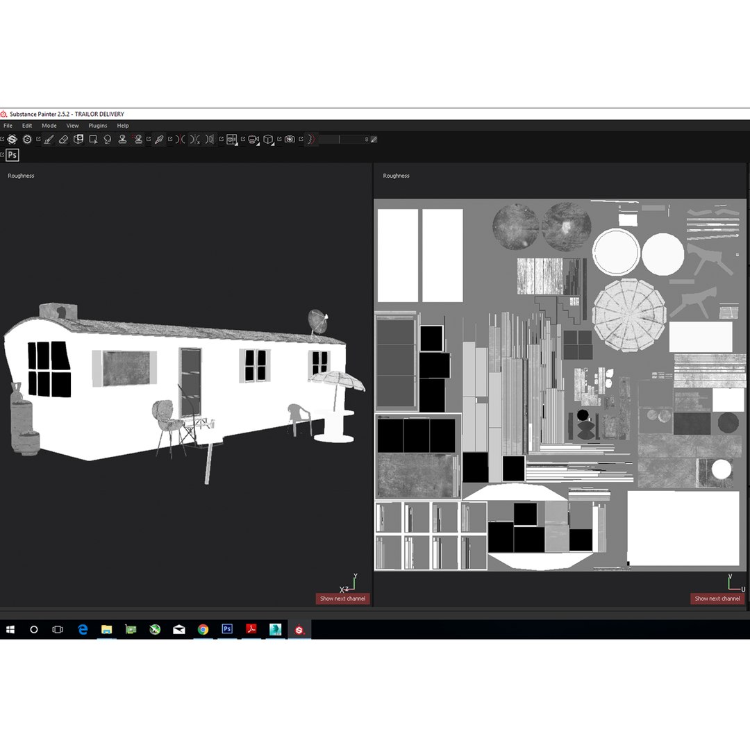 3D mobile home trailor model - TurboSquid 1288169