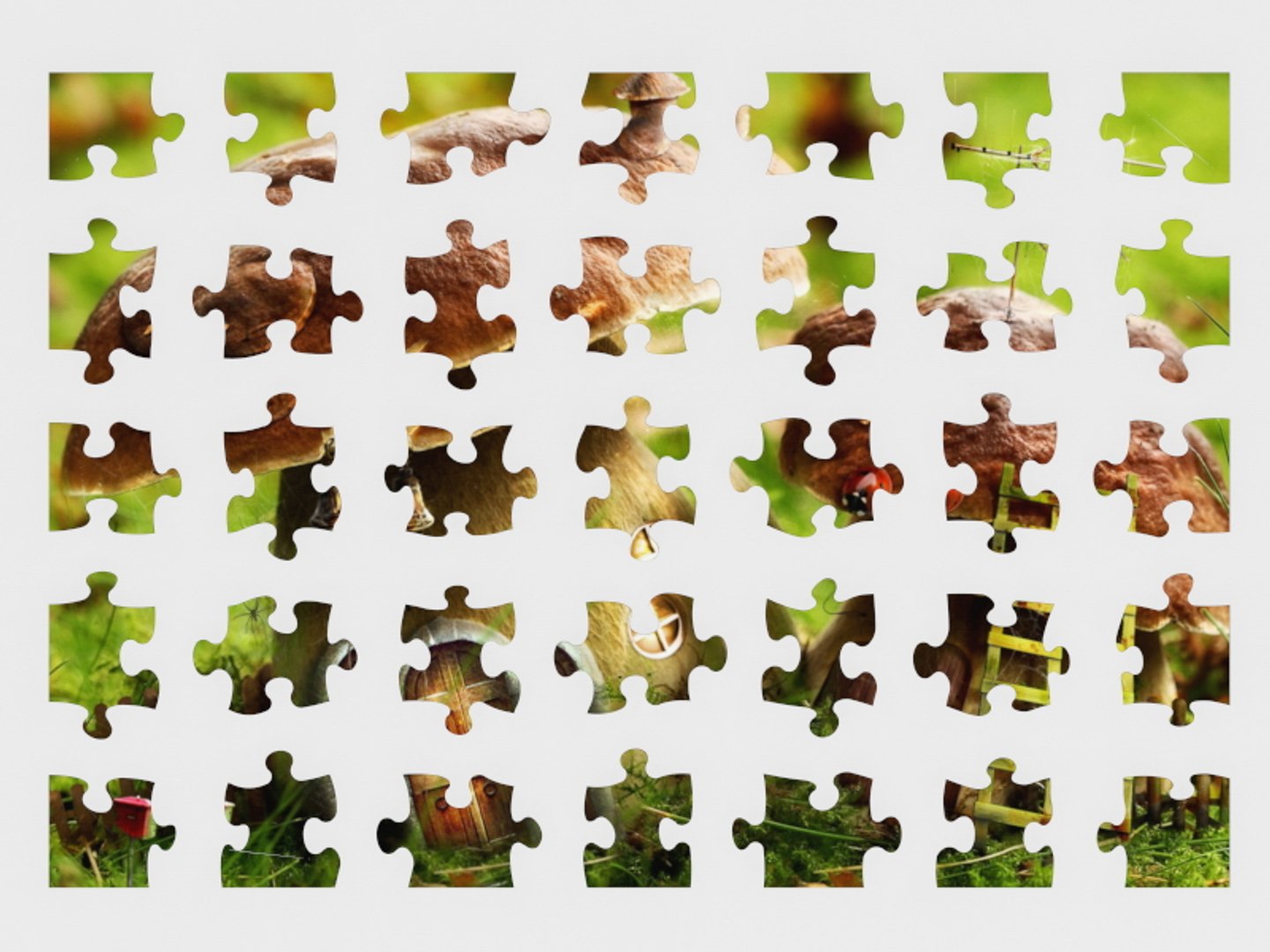 35 Piece Jigsaw Puzzle 3d Model