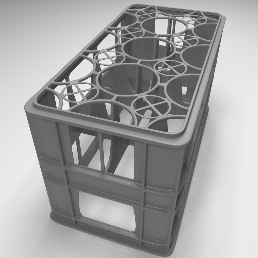 3d Model Bottle Case