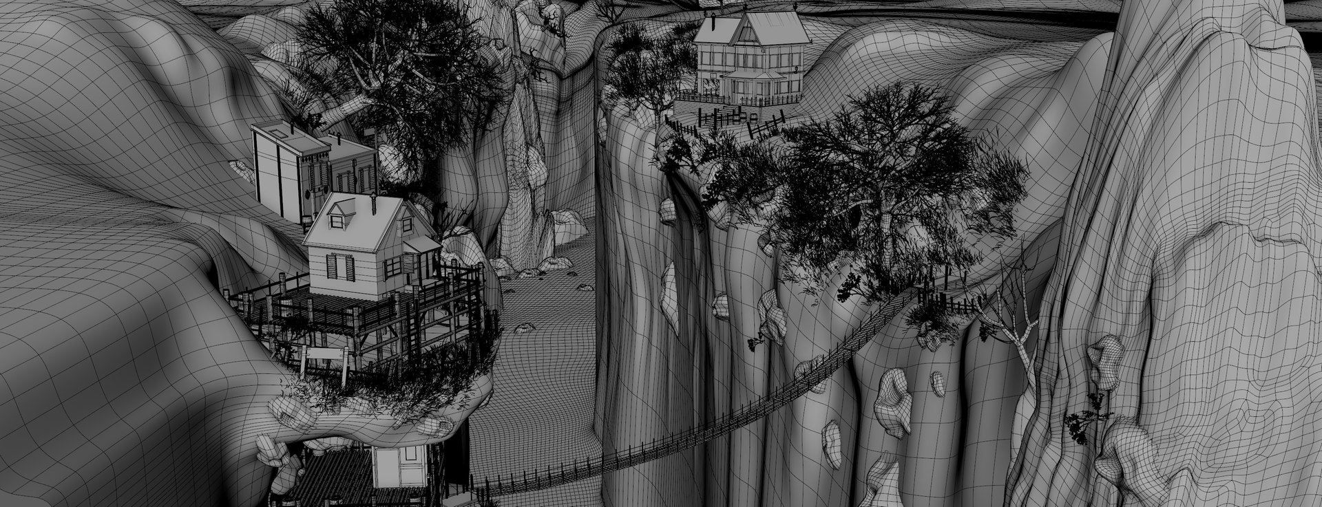 3D Landscape Western Fantasy - TurboSquid 1326396