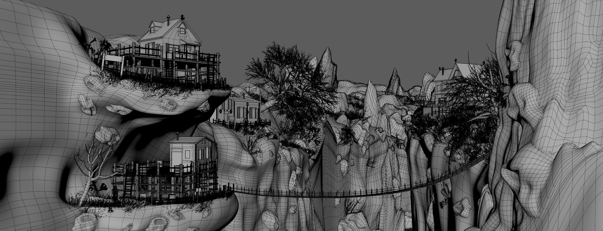 3D Landscape Western Fantasy - TurboSquid 1326396