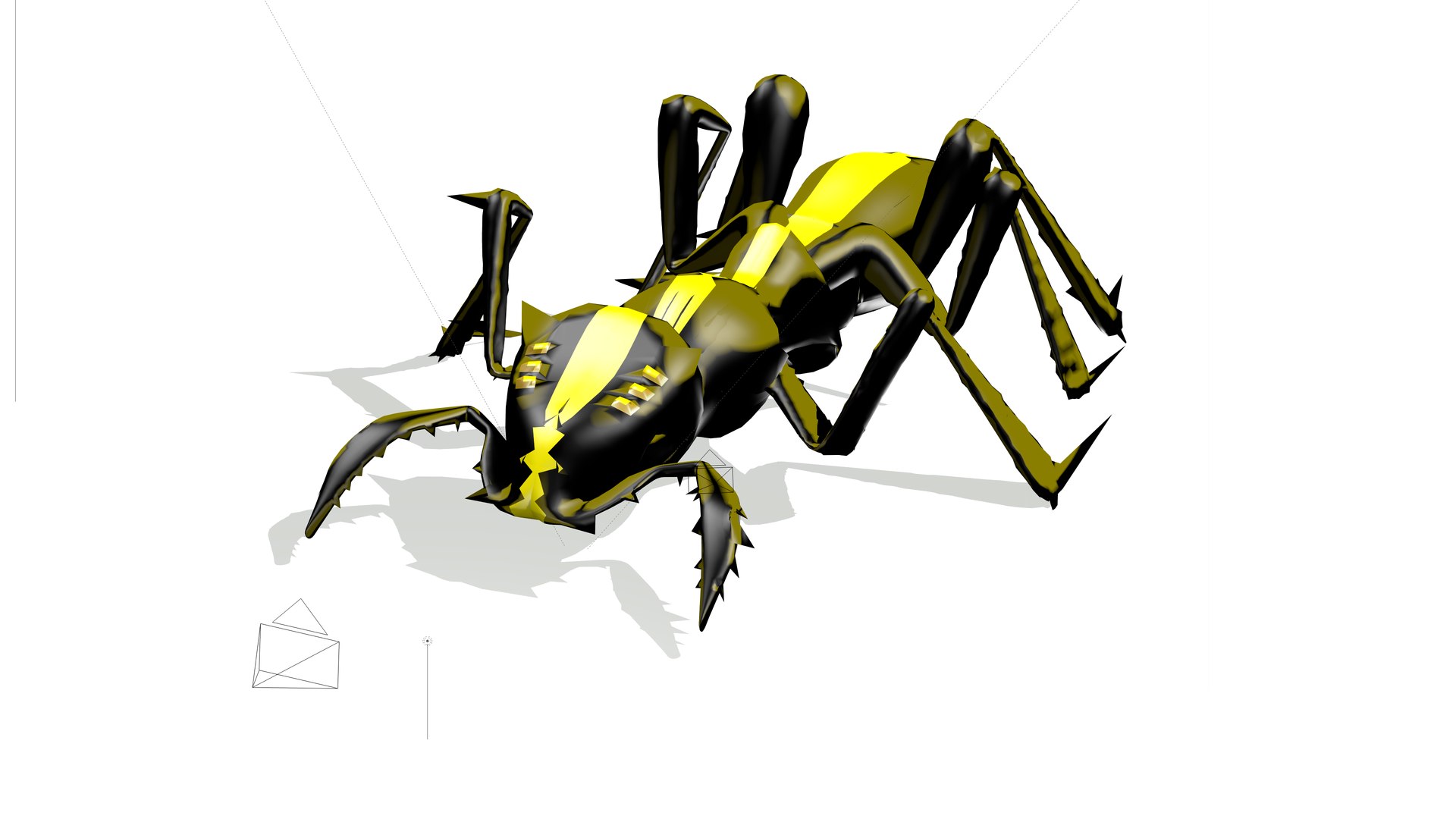3D Insect Robot Model - TurboSquid 1240651