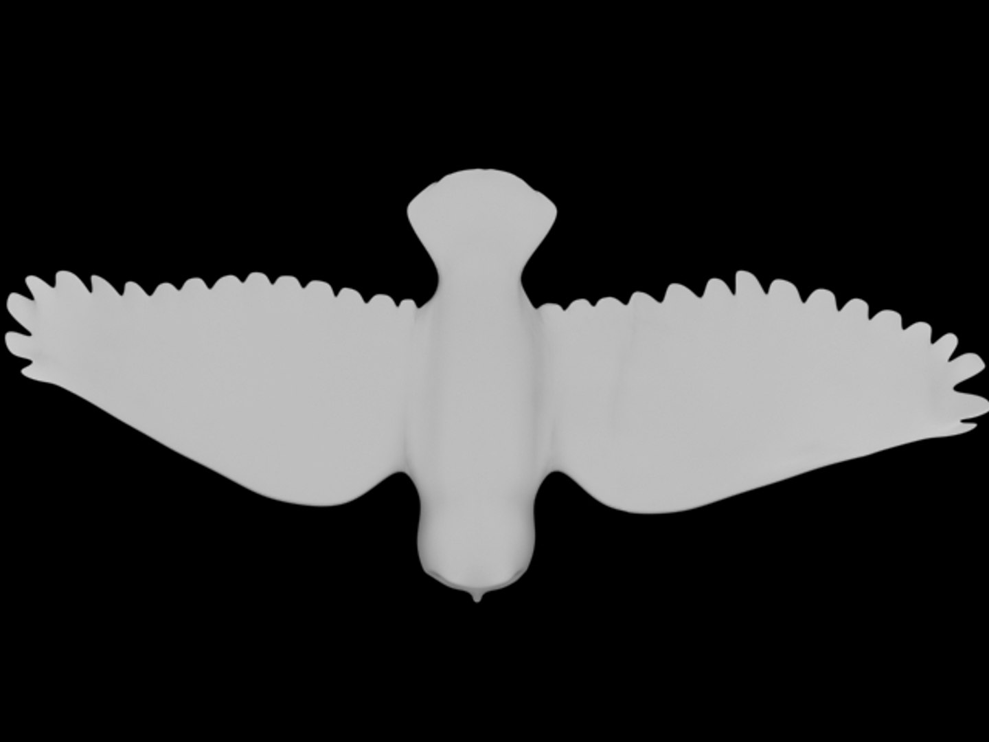 3d Owl Wing