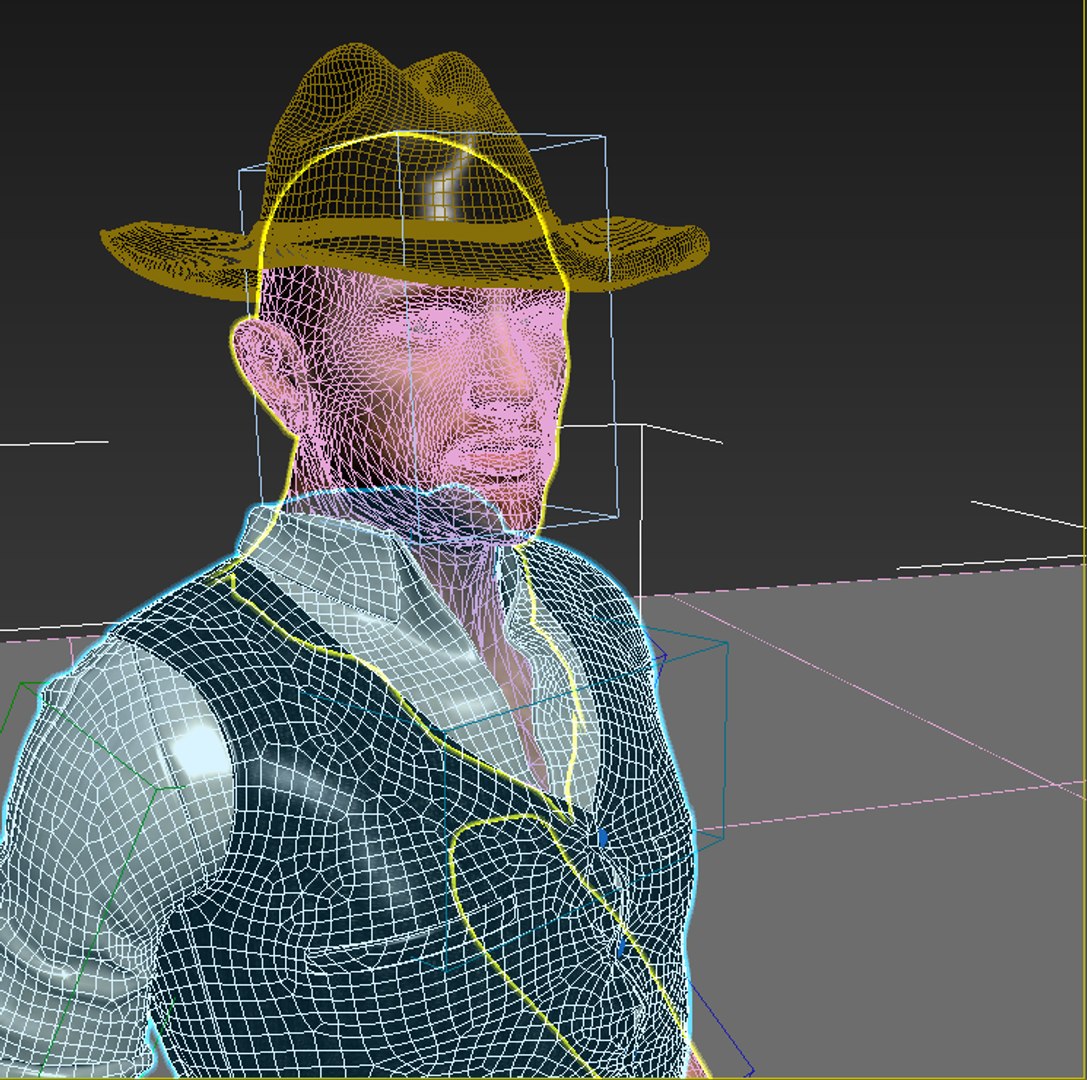 3d Cowboy Rig Model