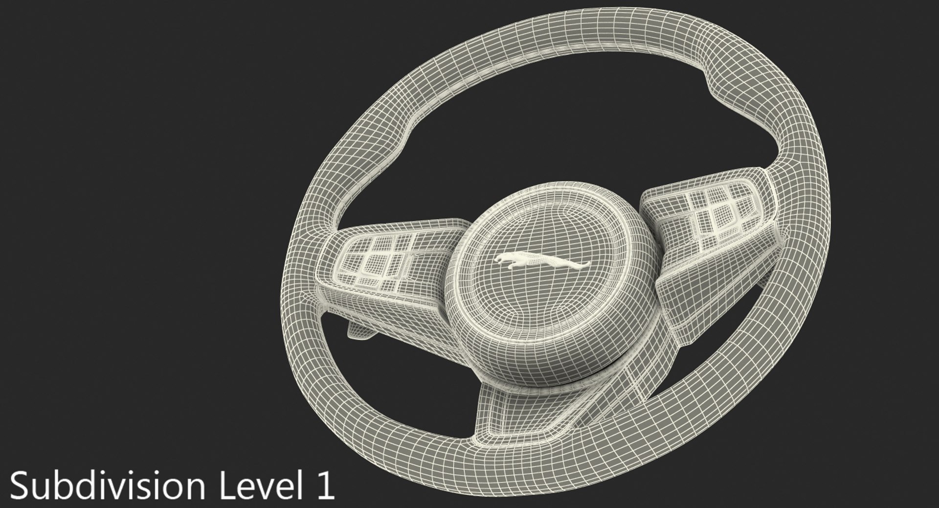 3D steering wheel model - TurboSquid 1189367