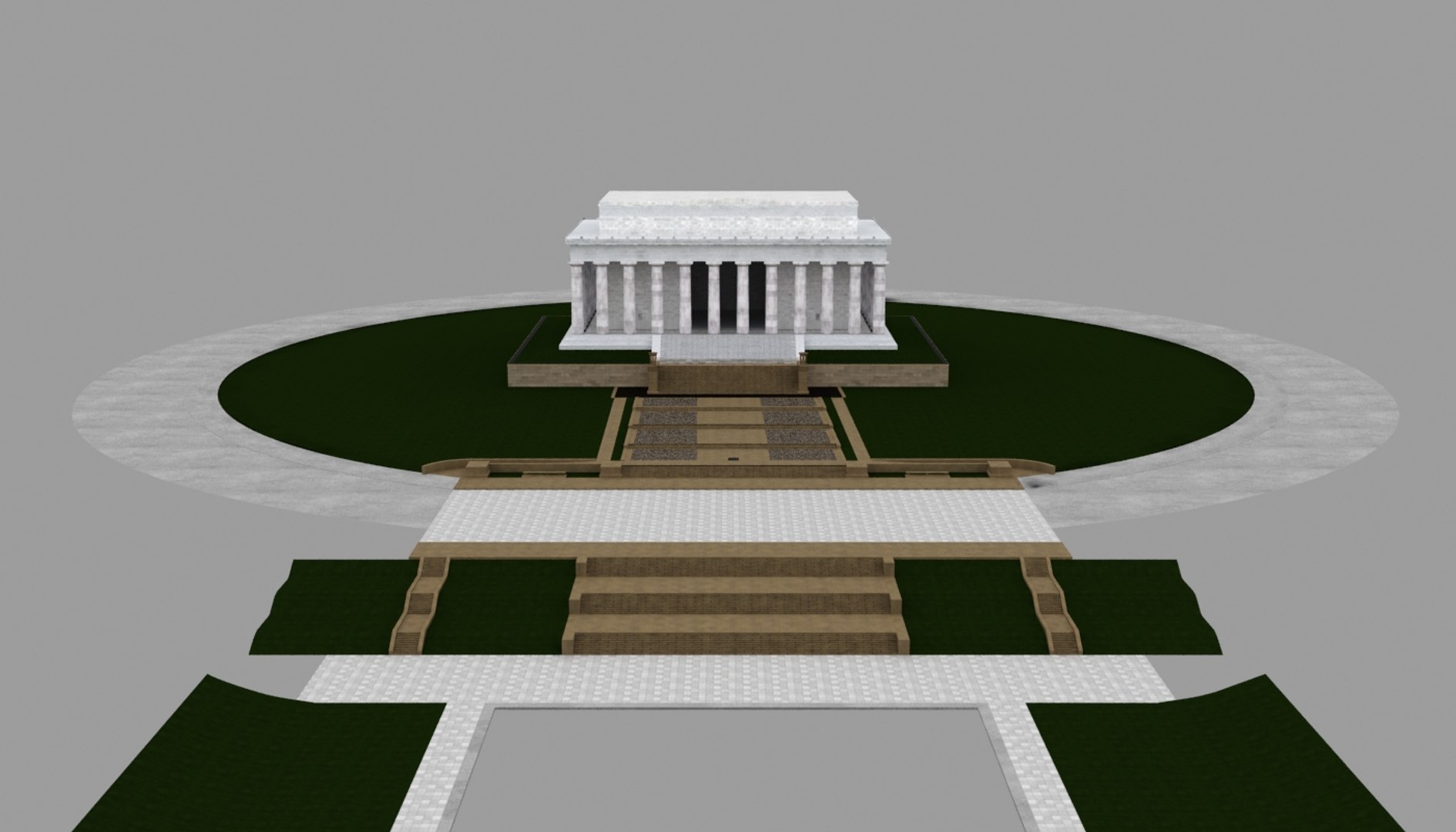 3d Model Memorial American