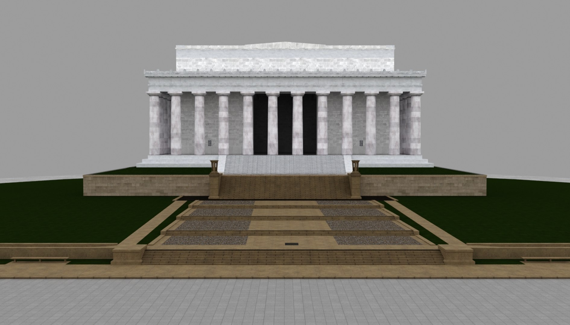 3d Model Memorial American