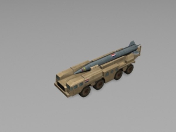 3D модель Scud Launcher - TurboSquid 158240