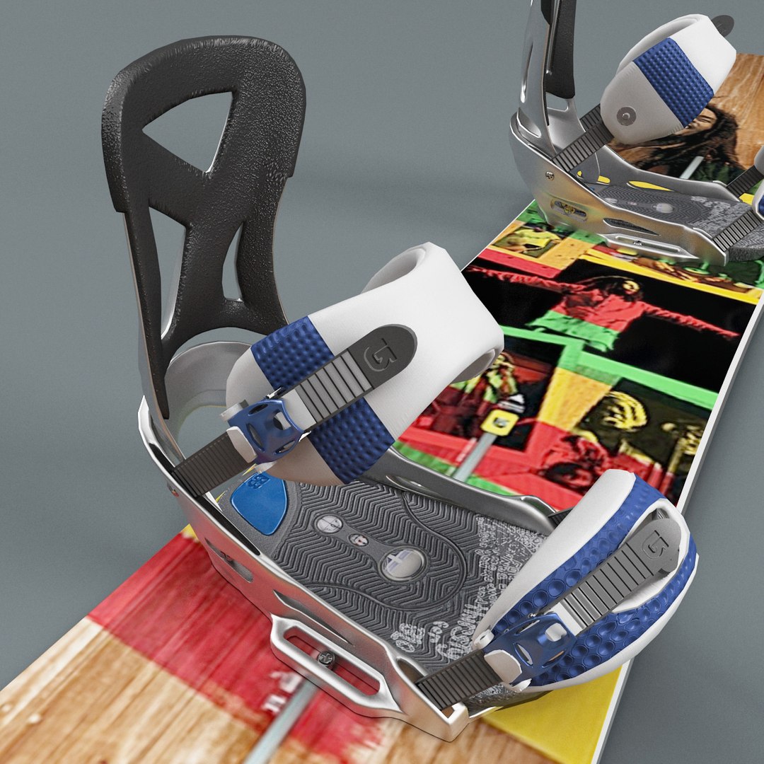 3d Model Snowboard V3