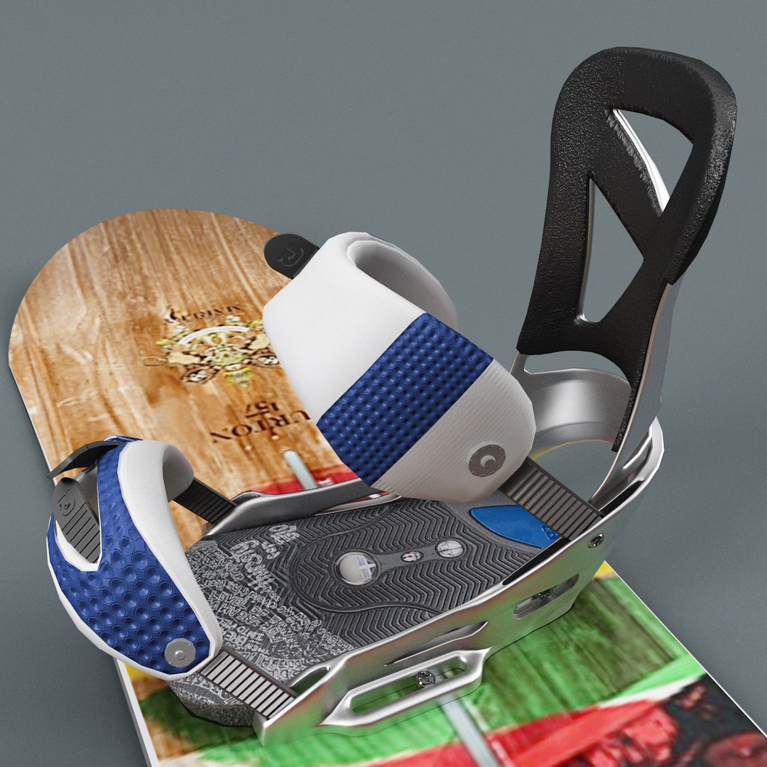 3d Model Snowboard V3