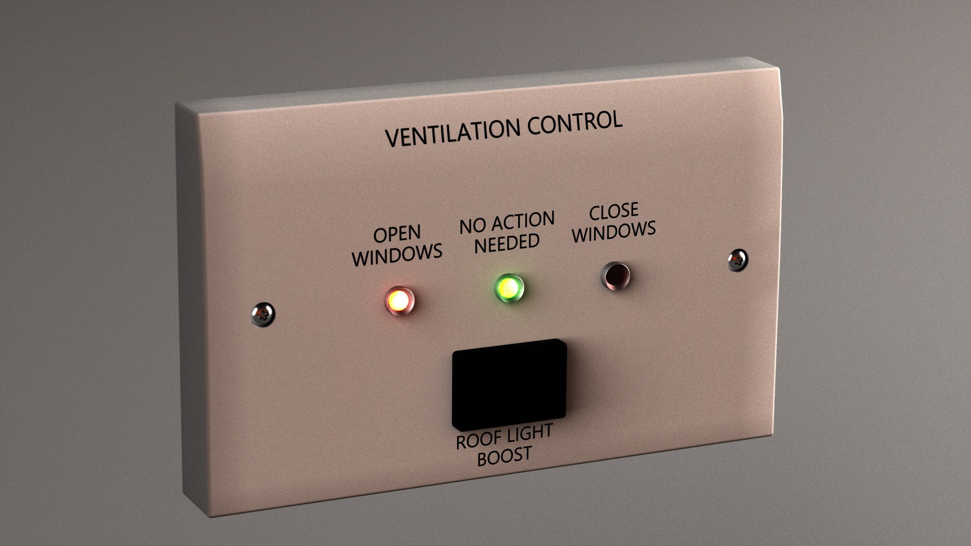 Ventilation Control Unit Model - TurboSquid 1287483